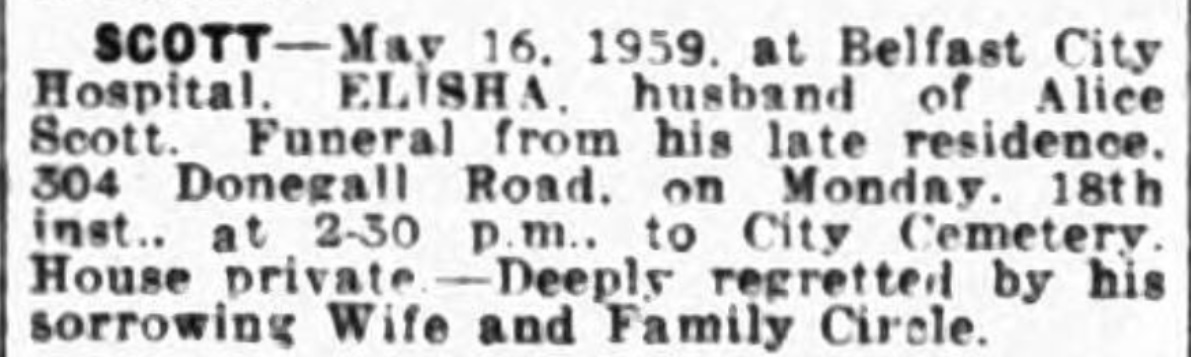 The death of Elisha Scott – "Play Up, Liverpool"