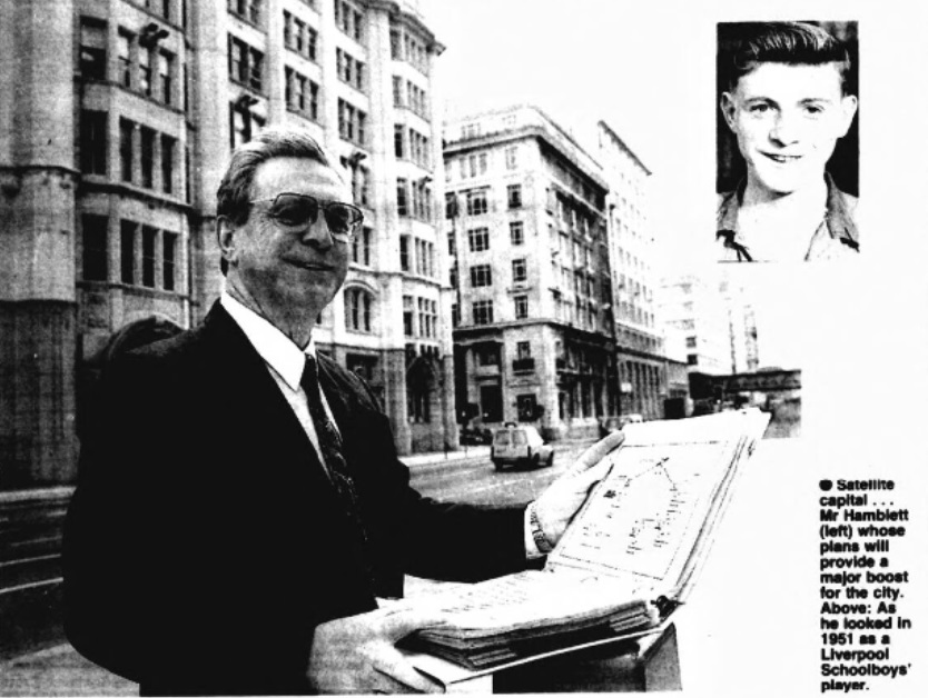 Ray Hamblett spreads the TV news gospel – "Play Up, Liverpool"